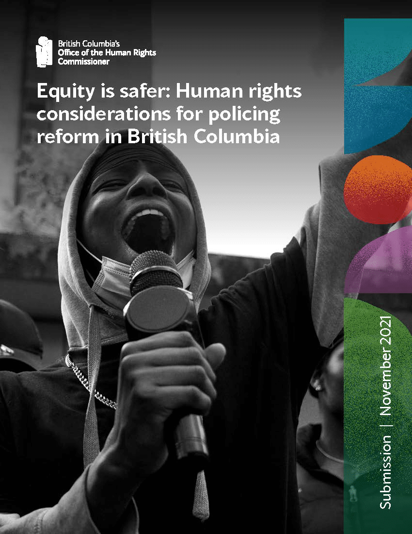 Equity is safer: Human rights considerations for policing reform in ...